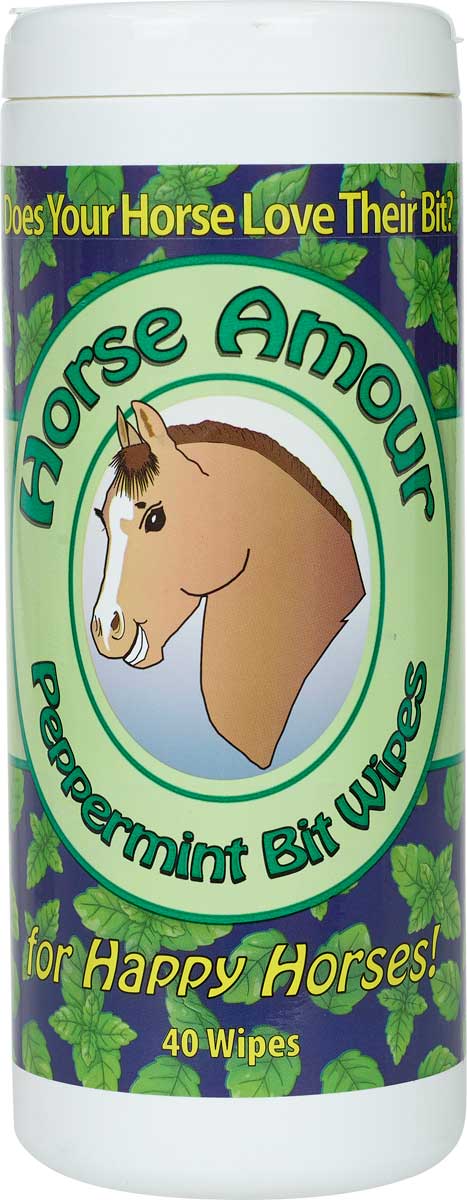 Horse Amour Peppermint Bit Wipes – Equine Essentials