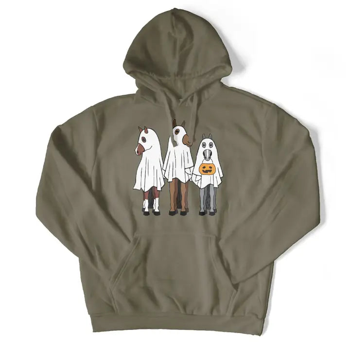 Dapple Bay Horse Ghosts Hoodie – Equine Essentials