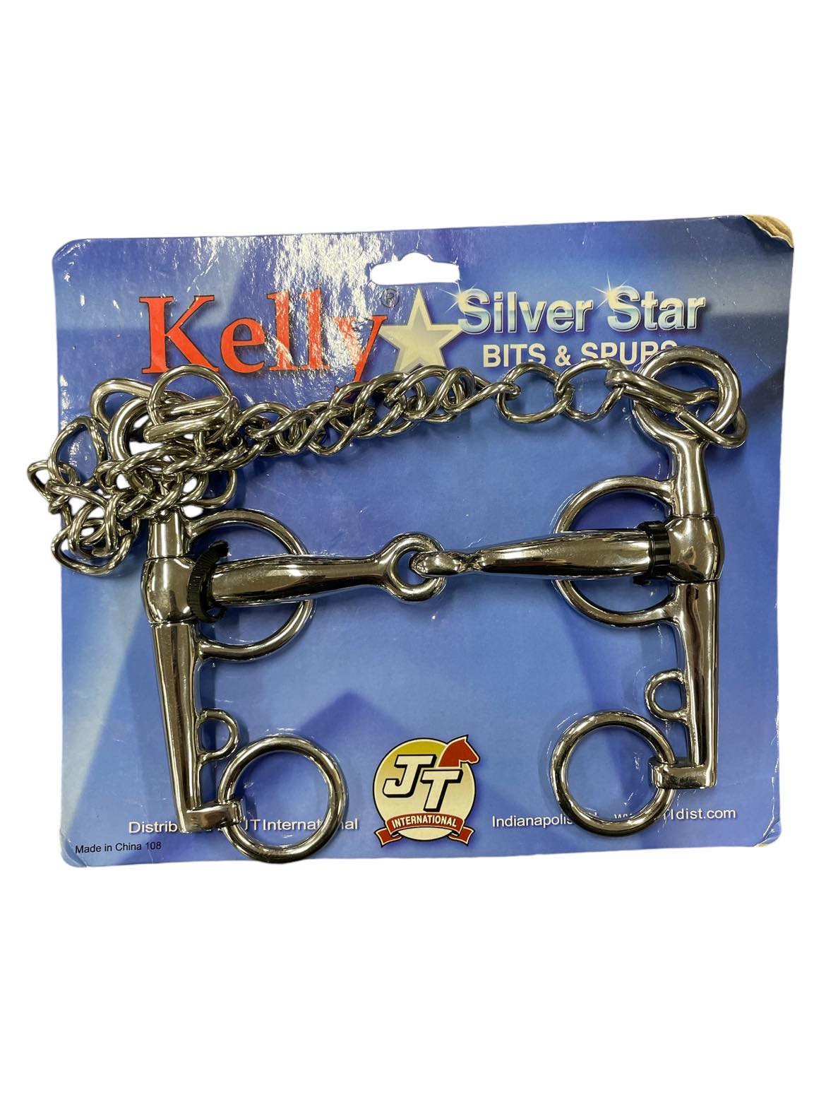 Kelly Silver Star Shank Snaffle *NWT* - SS - 5" - USED – Equine Essentials