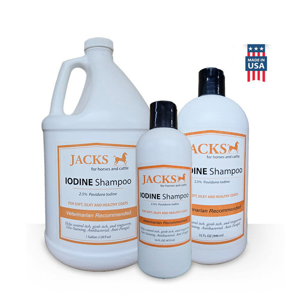 Jacks Iodine Shampoo – Equine Essentials