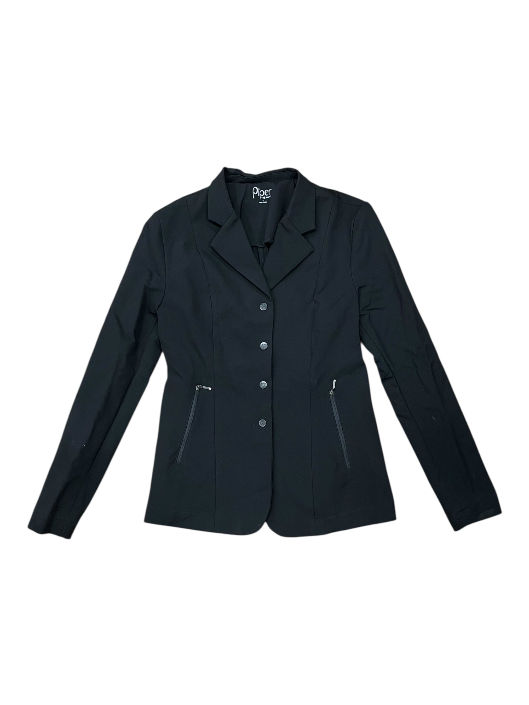 Piper Smartpak Show Coat - Black - 6 - USED – Equine Essentials