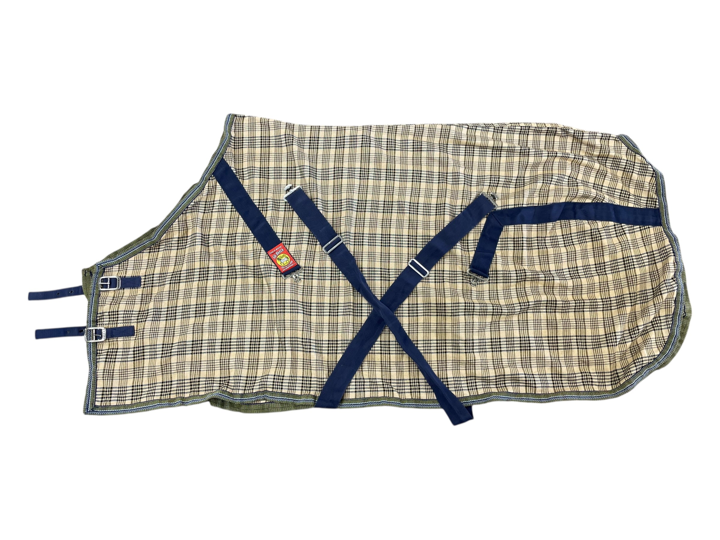 Baker Stable Sheet - Baker Plaid - 64" - USED – Equine Essentials
