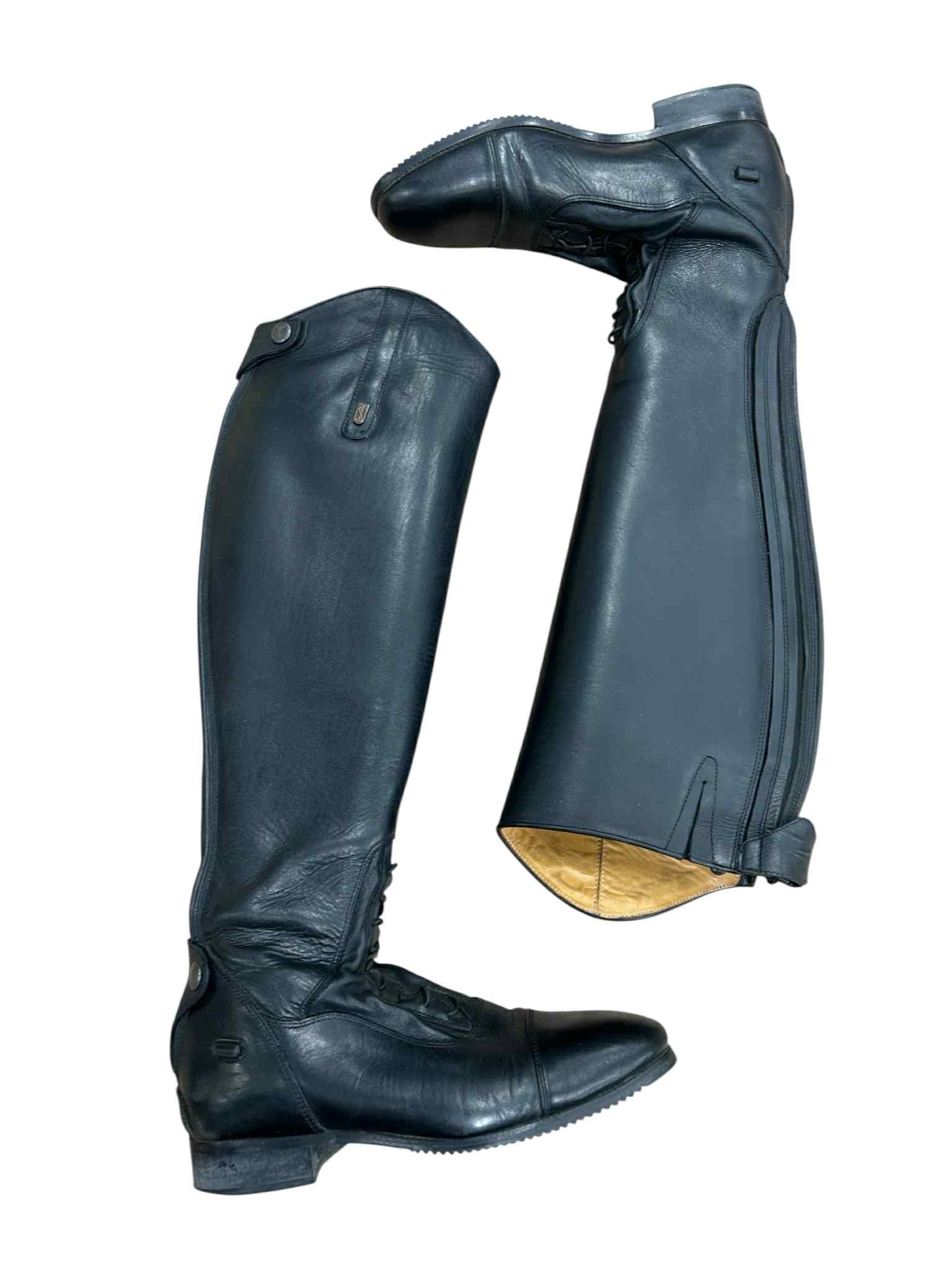 Tredstep DaVinci Field Boots - Black - 40R/T - USED – Equine Essentials