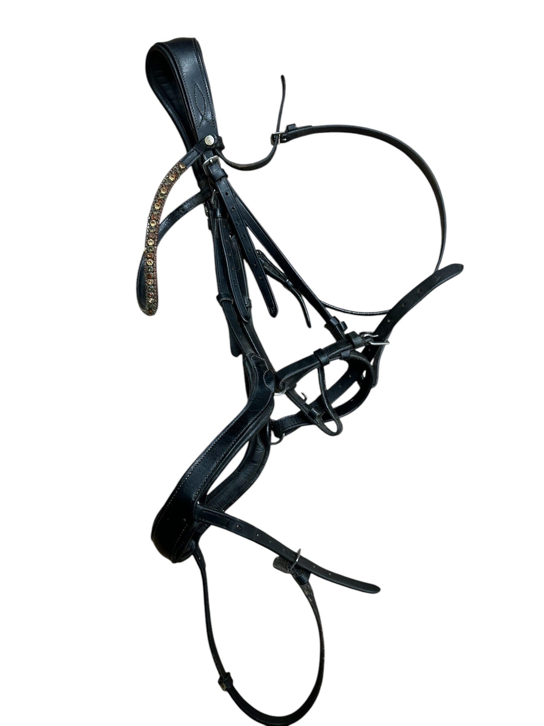 Red Barn Arena Bridle - Black - Full Size - USED – Equine Essentials
